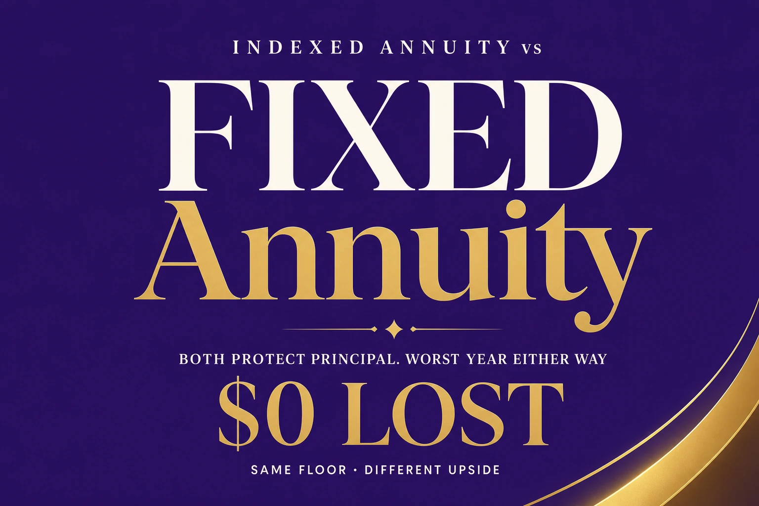Indexed Annuity vs Fixed Annuity: Key Differences | Retire Wizard